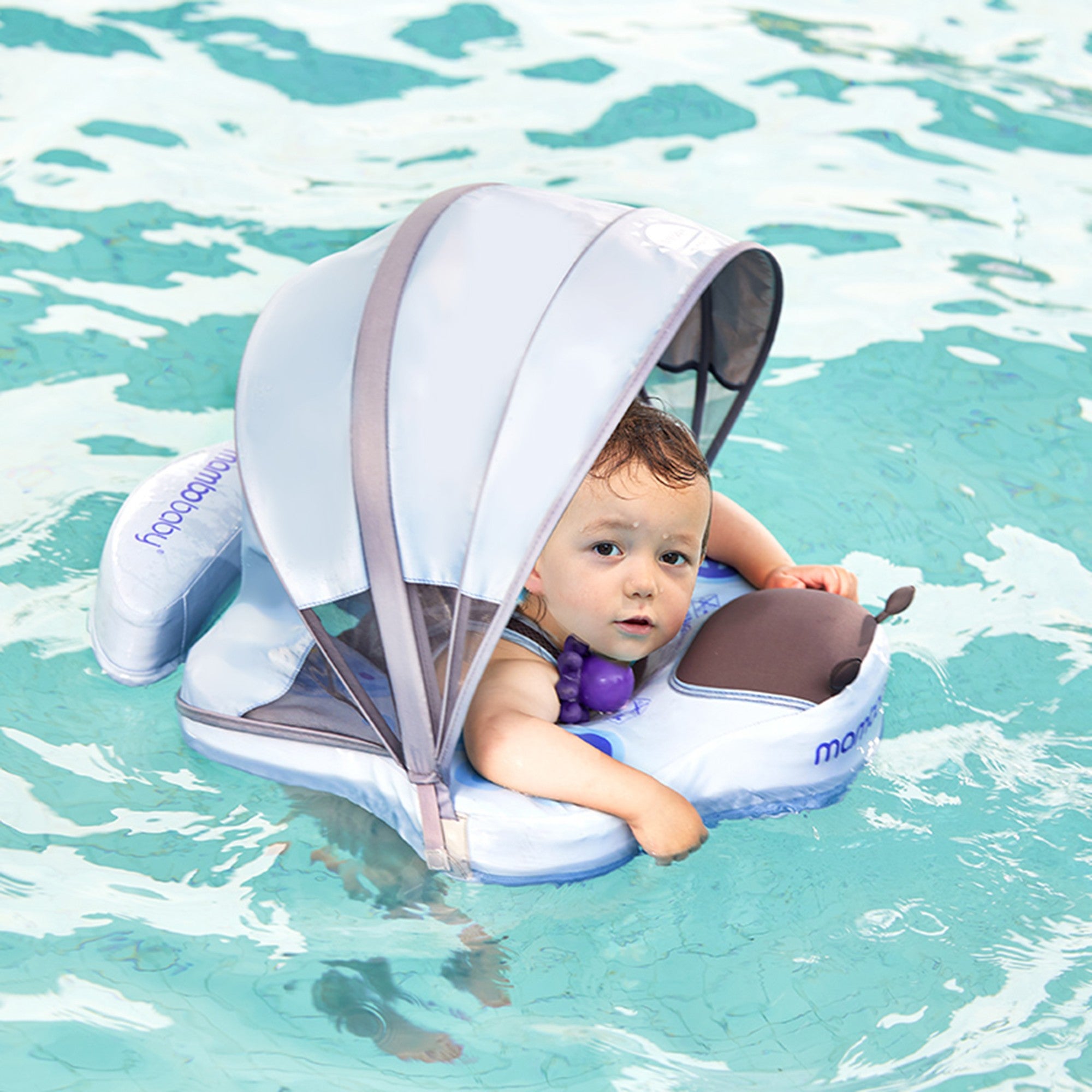 Mambobaby swim float with canopy butterfly and honey, adorable color ...