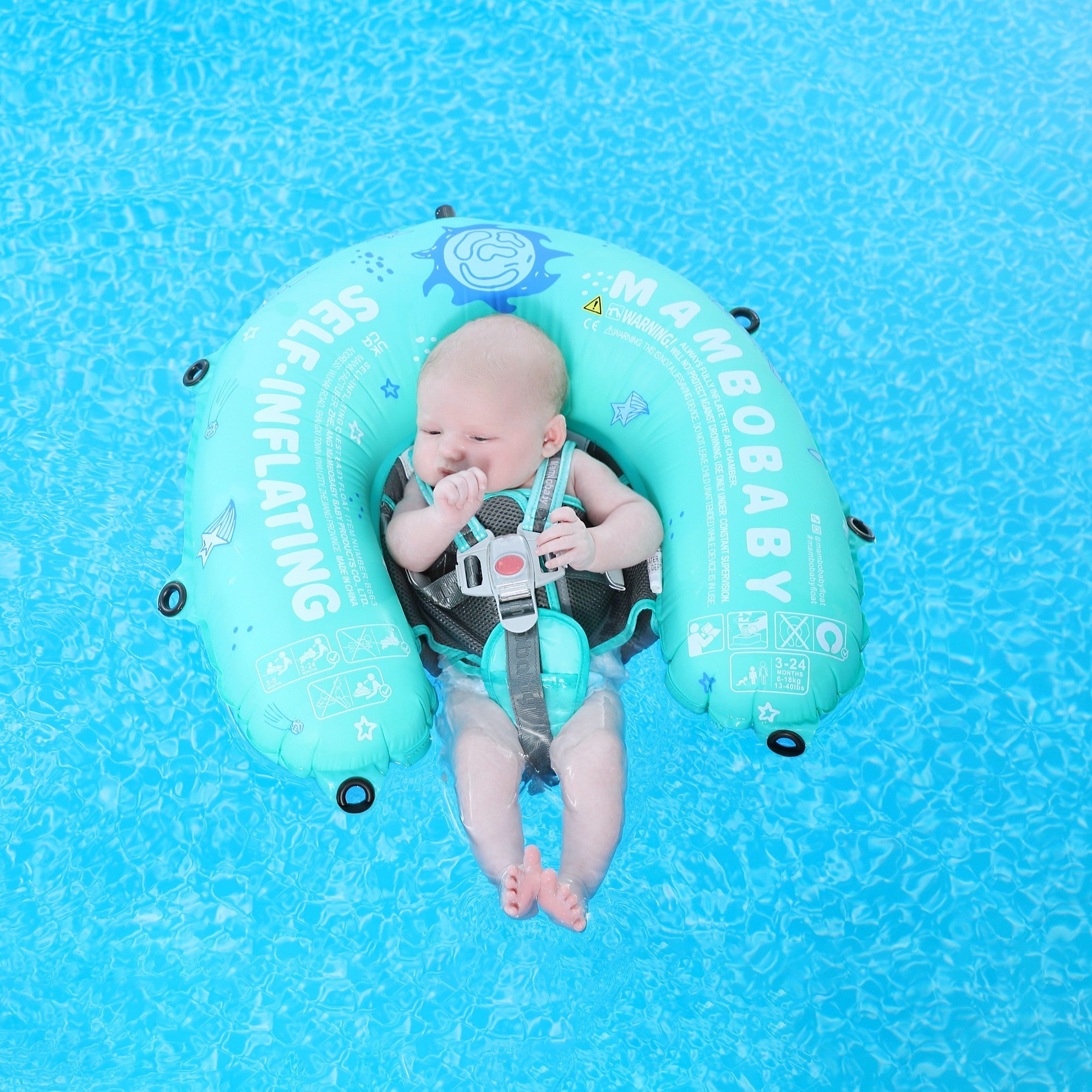 Mambobaby Self-Inflating Baby Swim Float | #1 Best Reviews Infant Float ...