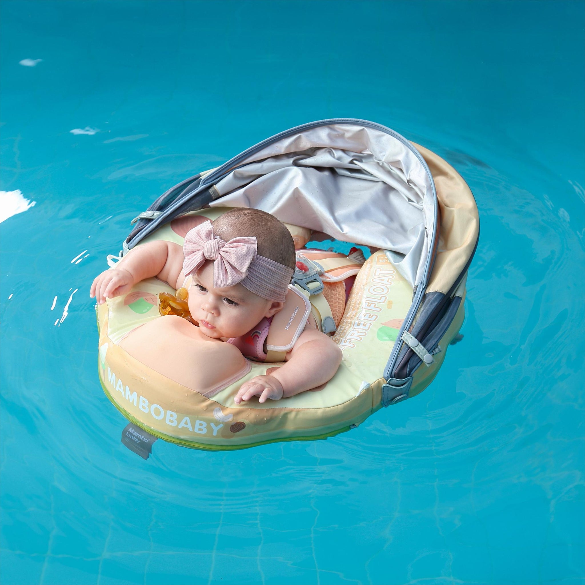 Mambobaby Swim Float with Canopy for 3-24 months Ice Cream – Mambobaby Shop
